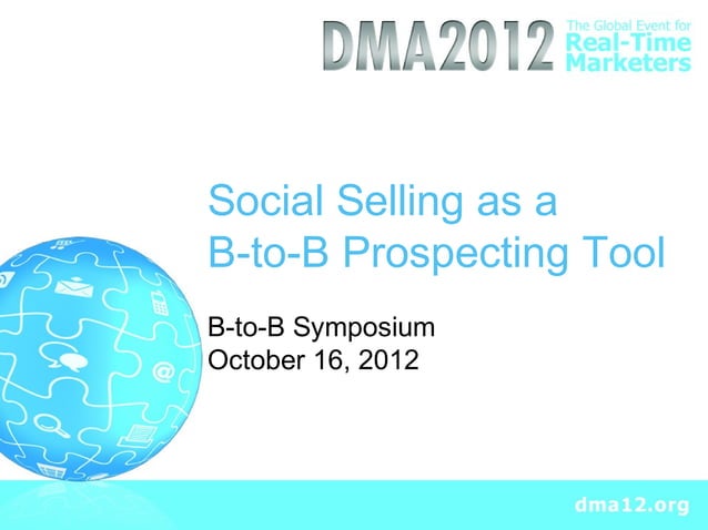 IBM Spotlight Session: Social Selling as a B2B Prospecting Tool | PPT