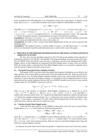 Blind separation of complex-valued satellite-AIS data for marine surveillance: a spatial ...