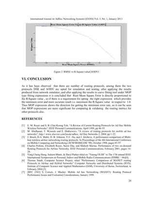 Performance Analysis of Routing Metrics in Manet | PDF