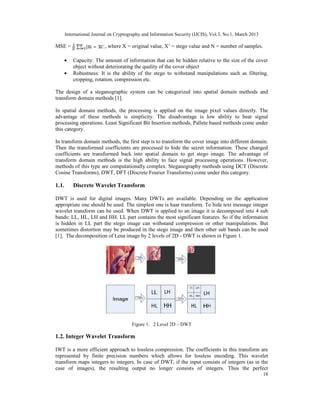 A Secure Color Image Steganography in Transform Domain | PDF