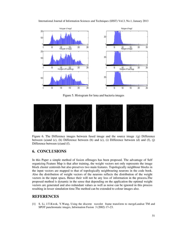 ADOPTING AND IMPLEMENTATION OF SELF ORGANIZING FEATURE MAP FOR IMAGE FUSION | PDF