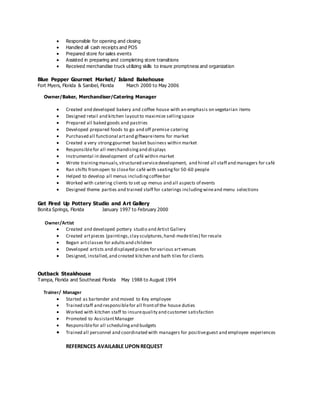 Gail Resume 1 | DOCX