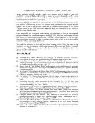 Usability Evaluation of a Discrete Event-based Visual Hospital ...