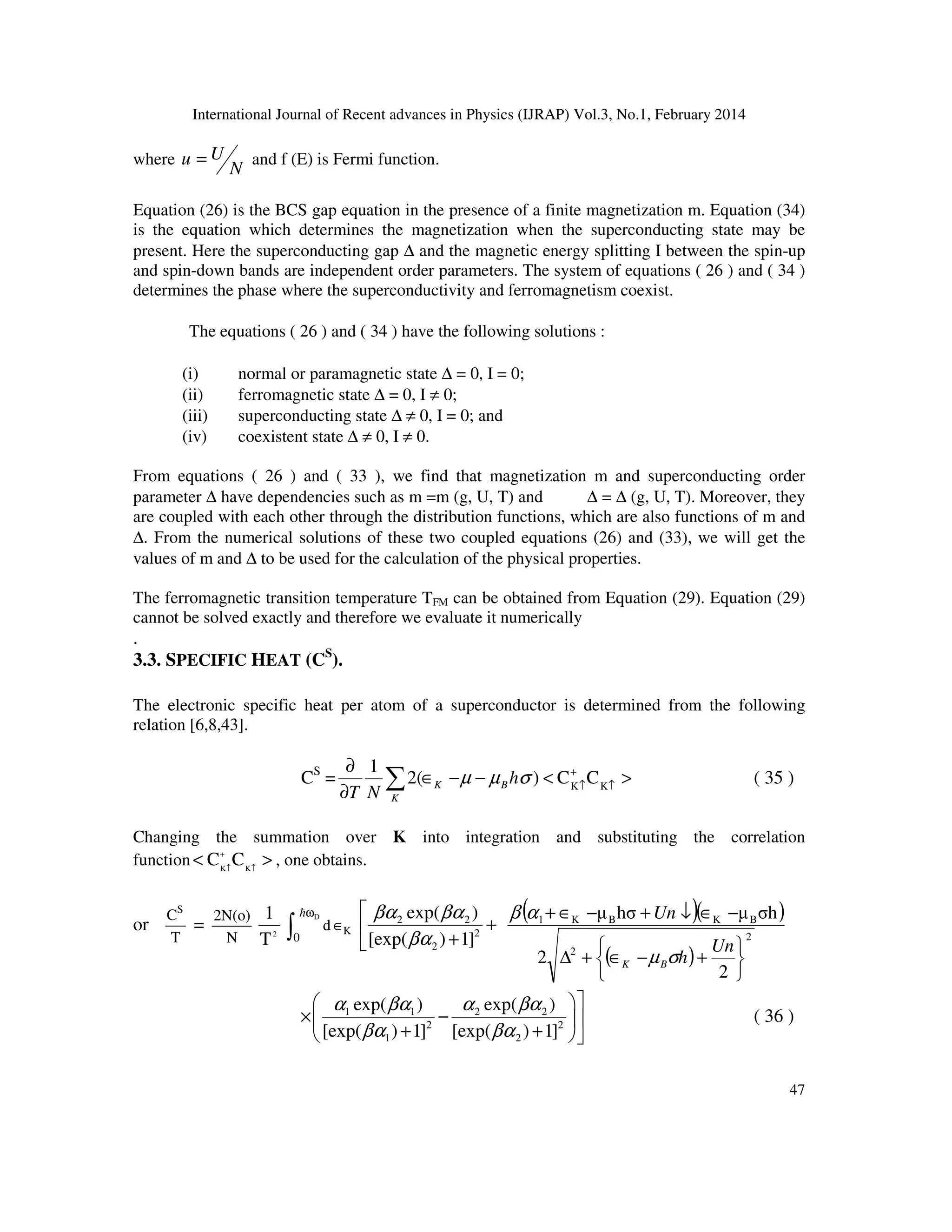 Coexistence of Superconductivity and Itinerant Ferromagnetism in Ucoge | PDF