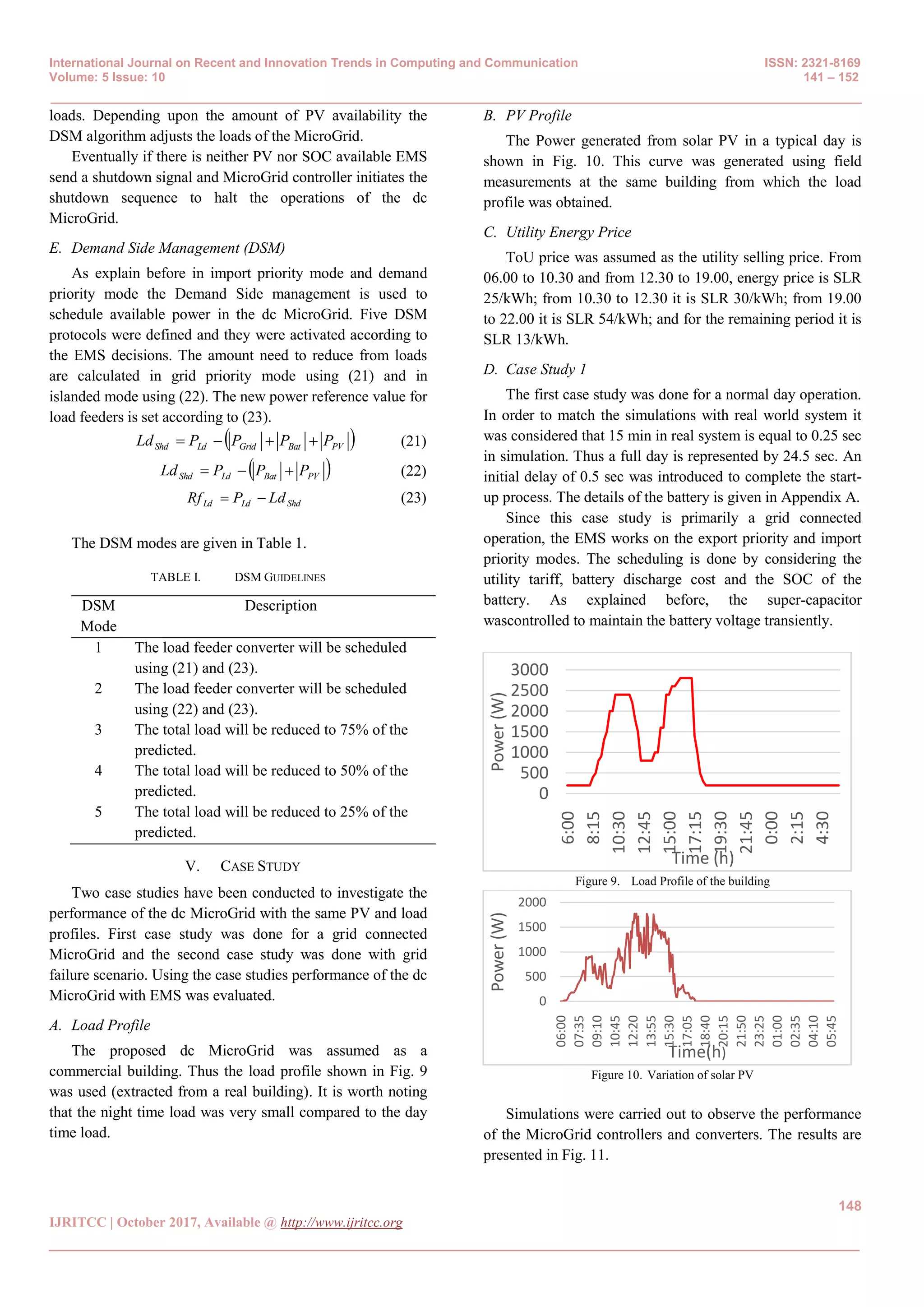 Novel Energy Management System for a DC MicroGrid | PDF