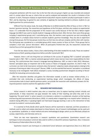 Applying Task-Based Language Teaching (TBLT) To Enhance Students ...