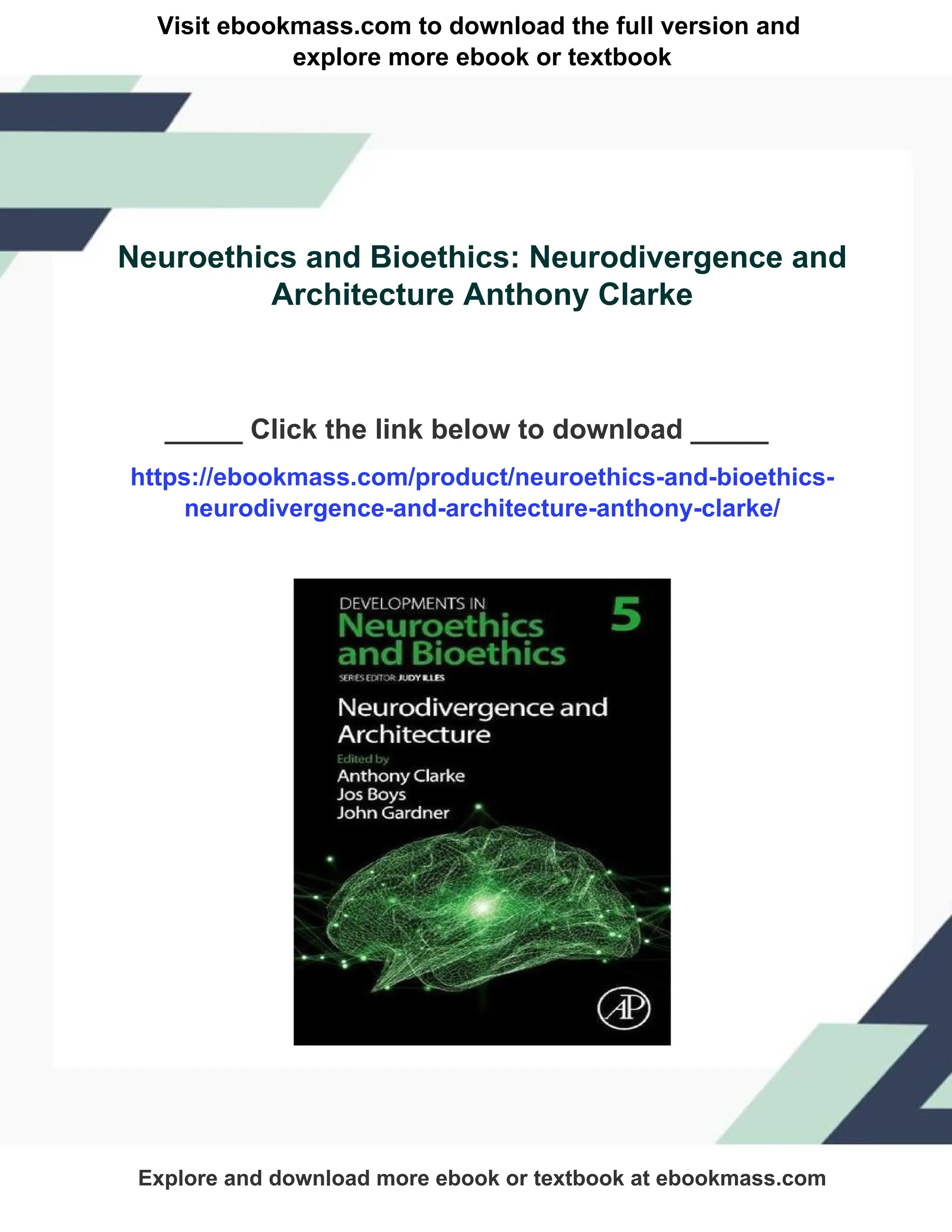 Neuroethics and Bioethics: Neurodivergence and Architecture Anthony ...