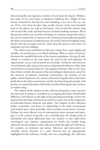 Neuroethics and Bioethics: Neurodivergence and Architecture Anthony ...