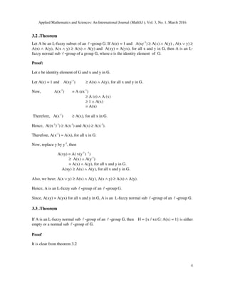 A STUDY ON L-FUZZY NORMAL SUBl -GROUP | PDF