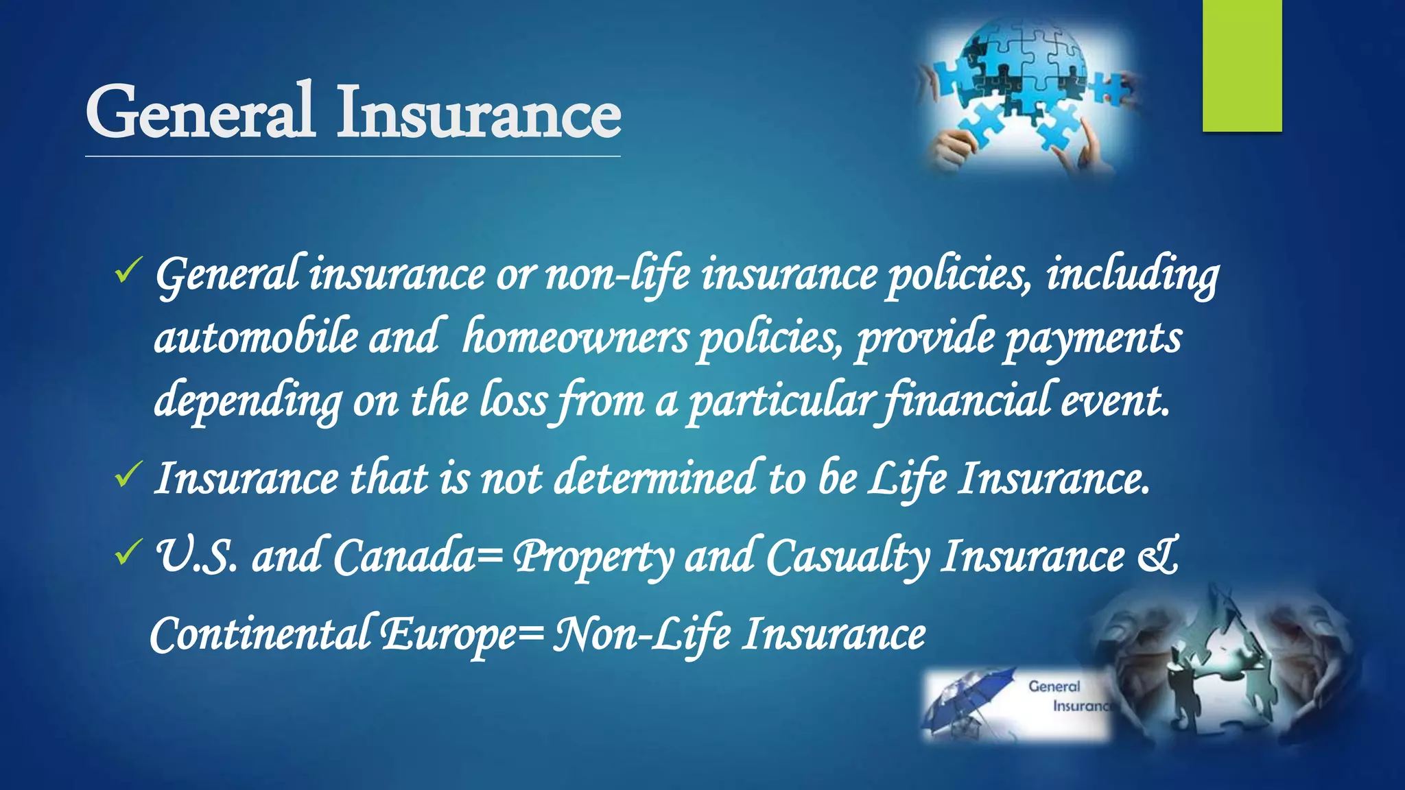 GENERAL INSURANCE | PPTX