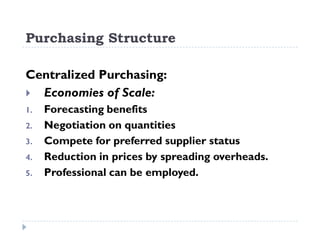 31185020 purchasing-and-vendor-management-lecture-6 | PPT