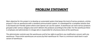 Logistics Management System_OOAD_PPT | PPTX