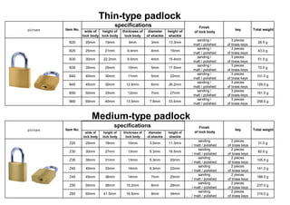 brass padlocks catalogue.xls