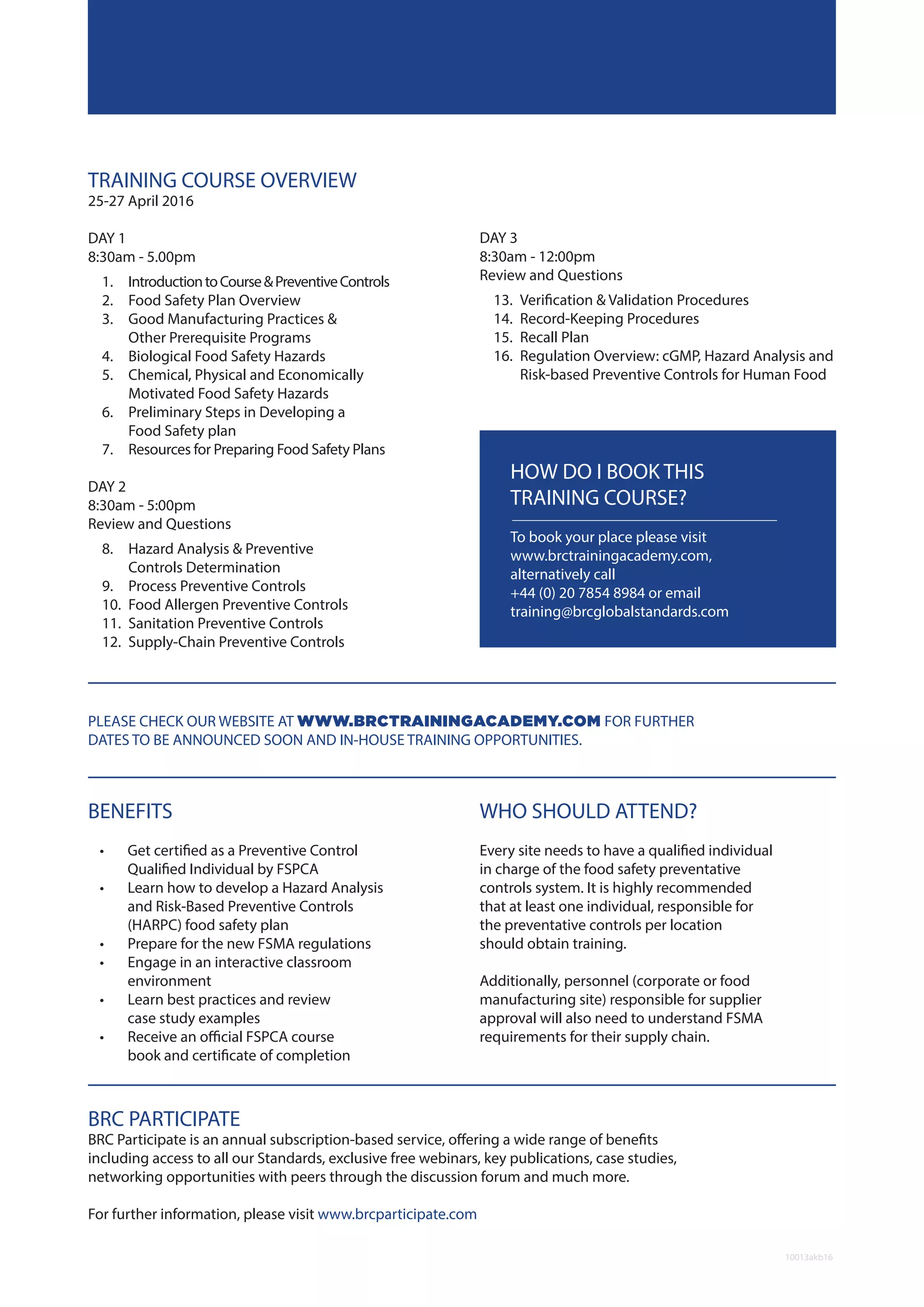 10013 - BRCT FSMA and HARPC Sell Sheet_v5_SARAH EDIT No print marks | PDF