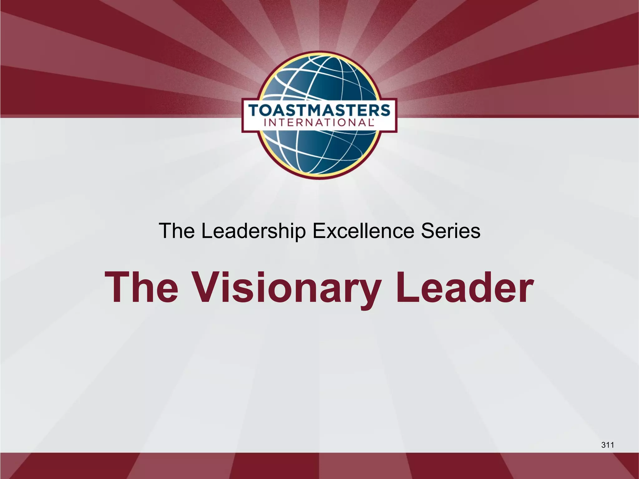 The Visionary Leader (Powerpoint) | PPS