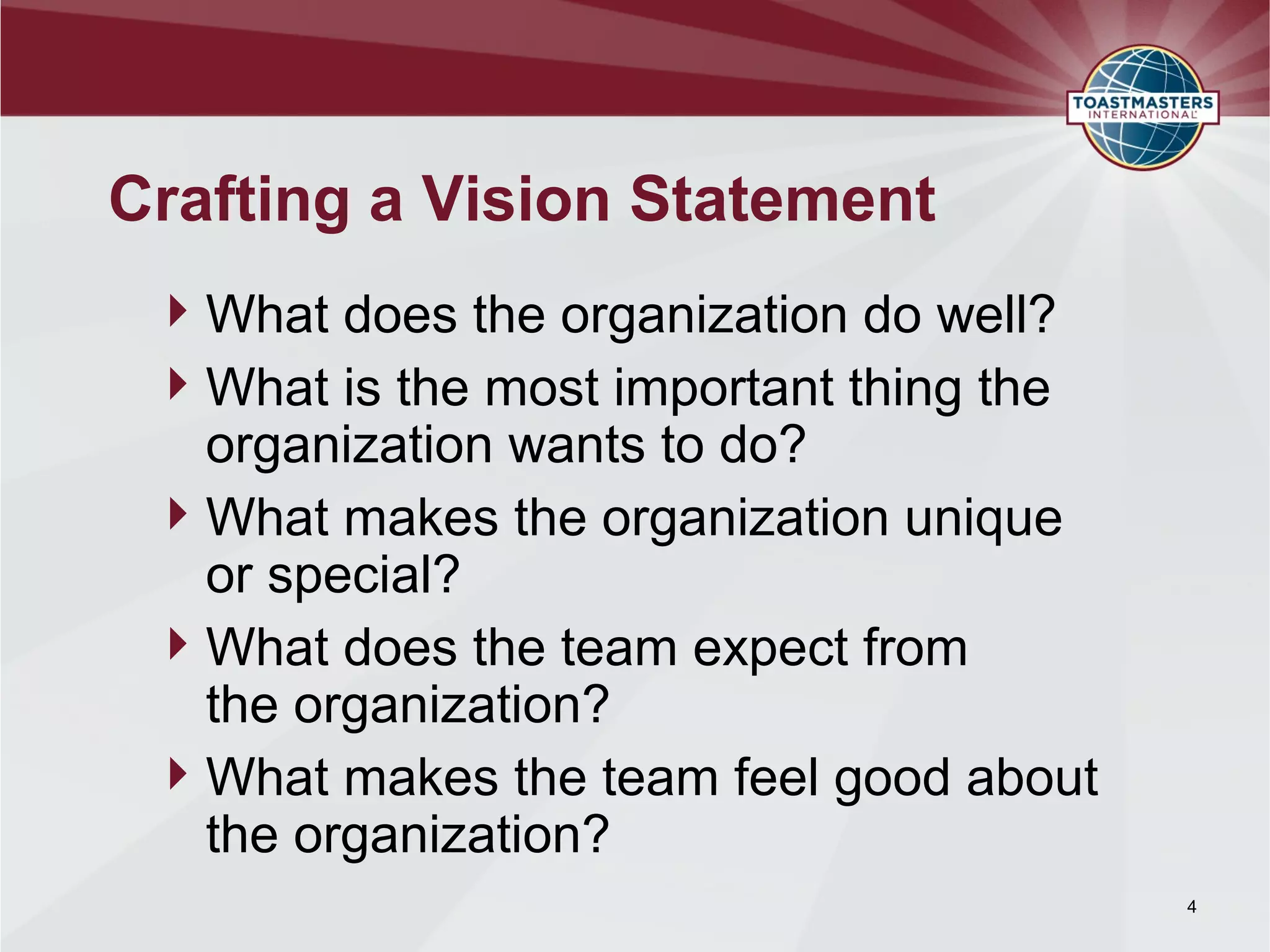 The Visionary Leader (Powerpoint) | PPS