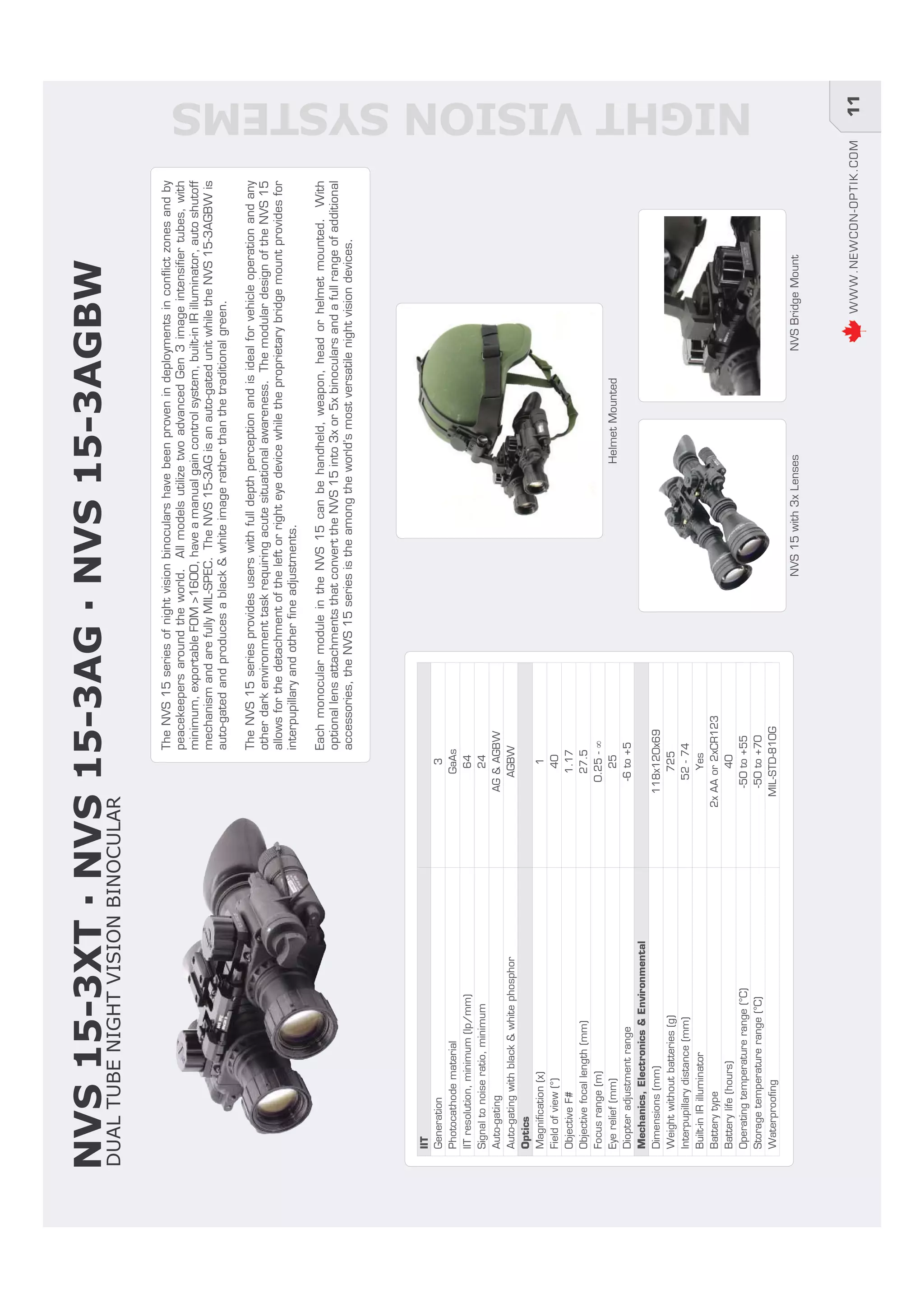 NIGHT VISION BROCHURES | PDF