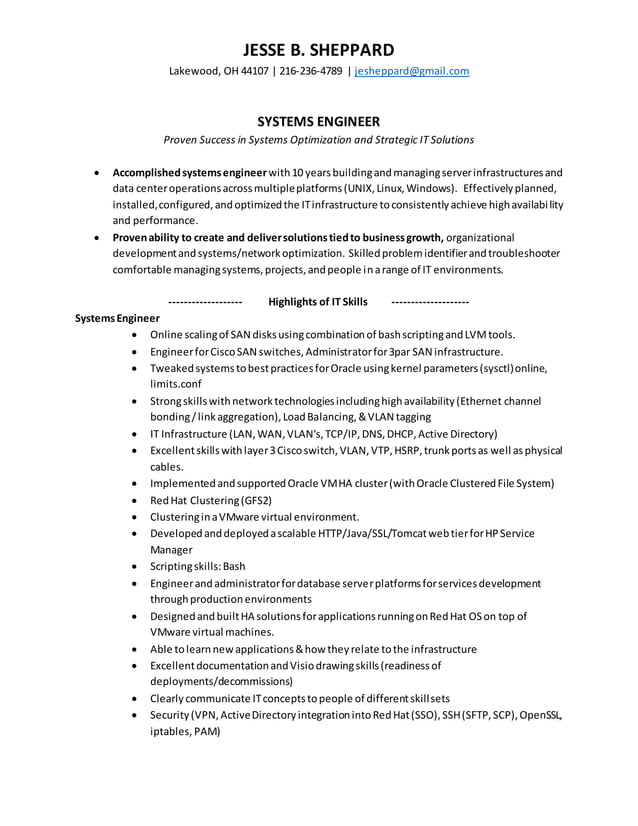 Jesse's Resume | DOCX