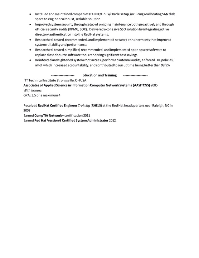 Jesse's Resume | DOCX