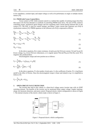 An Open-Circuit Fault Detection Method with Wavelet Transform In IGBT-Based DC/AC Inverter Used ...