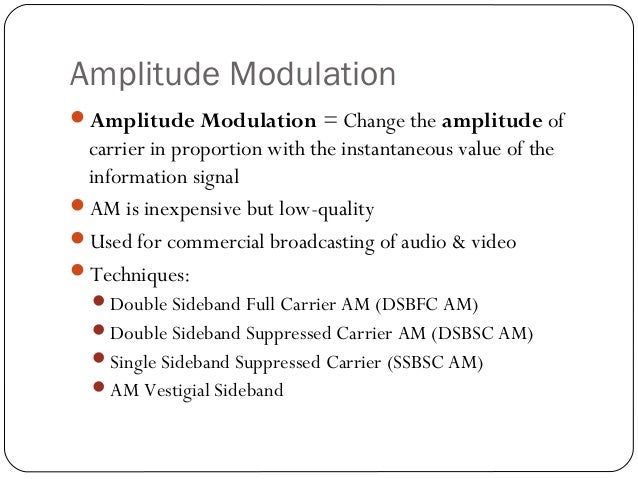 311 linear modulation
