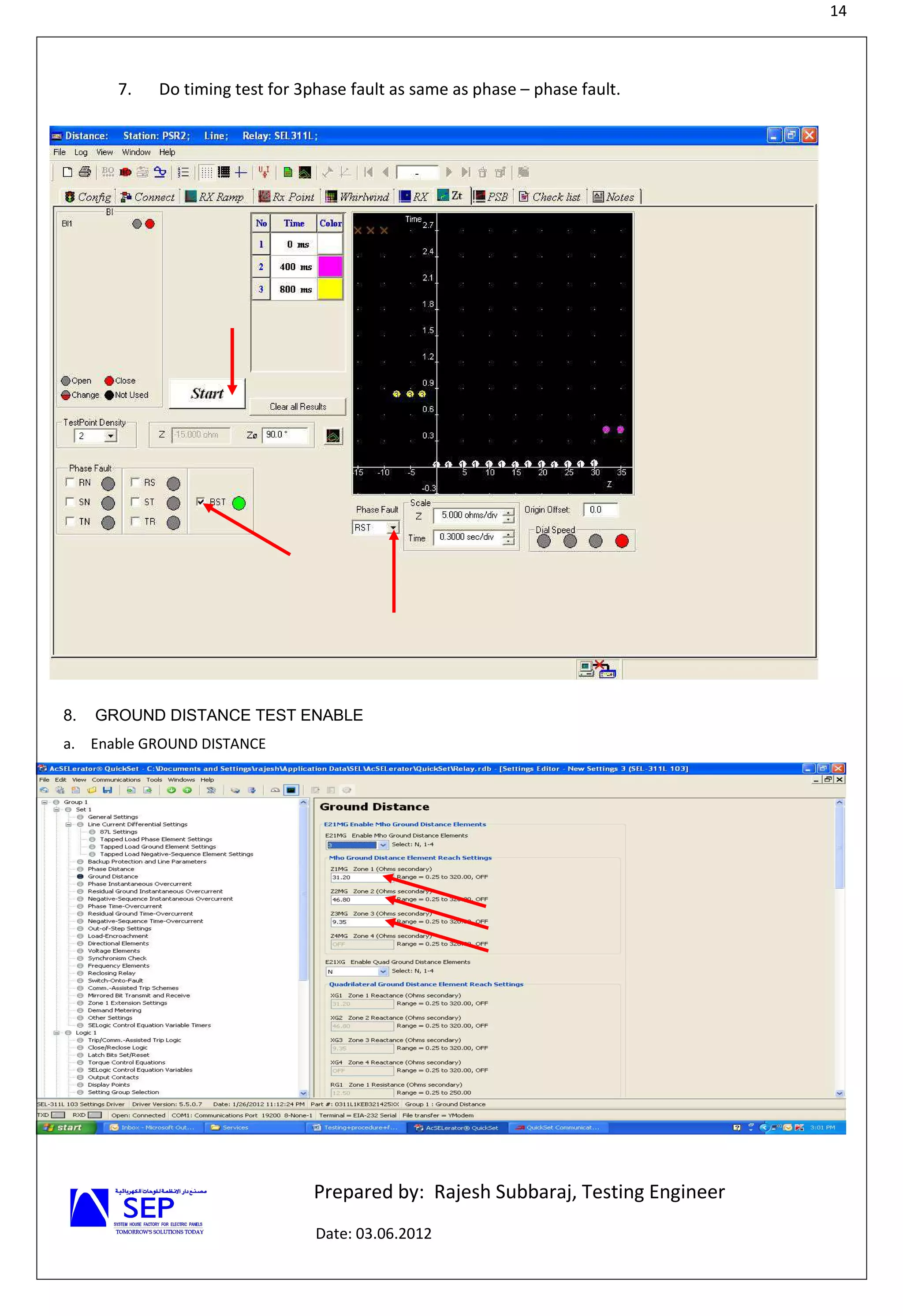 311l testing procedure | PDF
