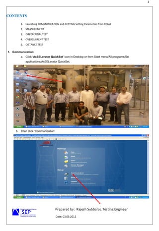 311l testing procedure | PDF