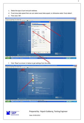311l testing procedure | PDF