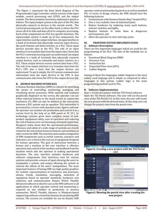 Simulation And Implementation Of Plc Based For Detecting Burned Potato