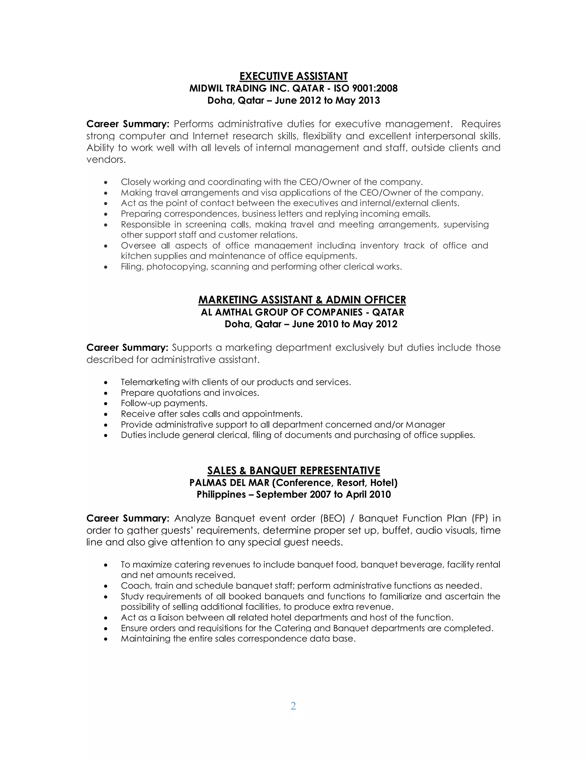 Updated Curriculum Vitae of Luvlyn Ang Que | PDF