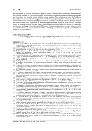 A collaborative professional development and its impact on teachers ...