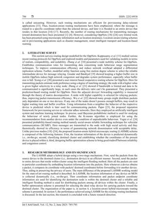 Location-aware hybrid microscopic routing scheme for mobile opportunistic network | PDF