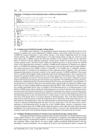Location-aware hybrid microscopic routing scheme for mobile opportunistic network | PDF