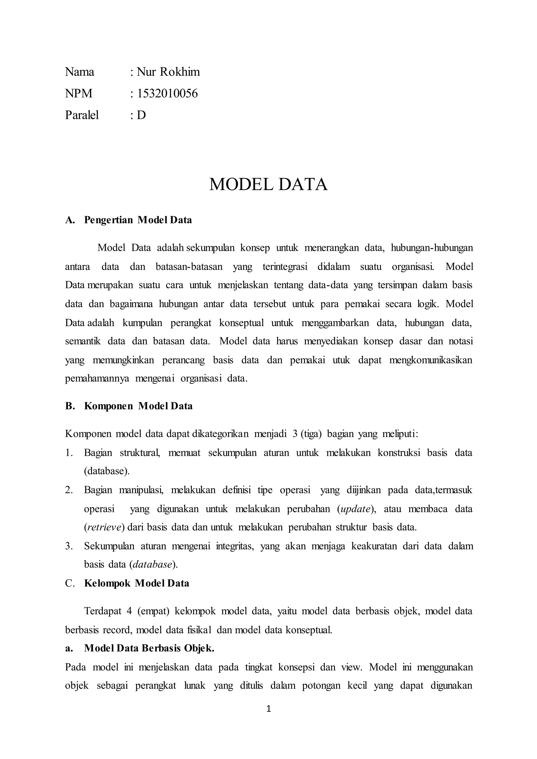 312236643 model-data-dalam-basis-data | DOCX