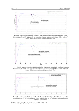 Design of a model reference adaptive PID control algorithm for a tank ...