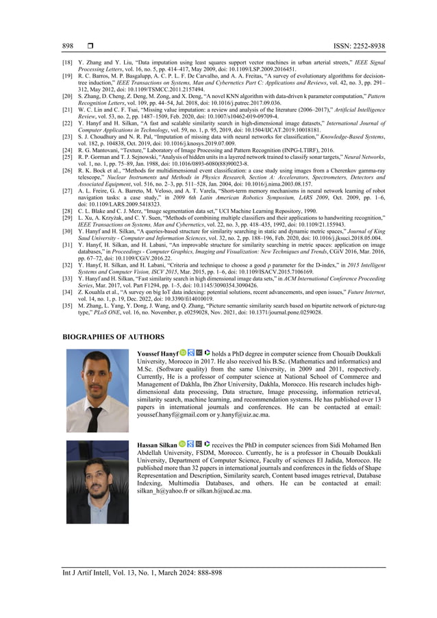 A Method For Missing Values Imputation Of Machine Learning Datasets Pdf