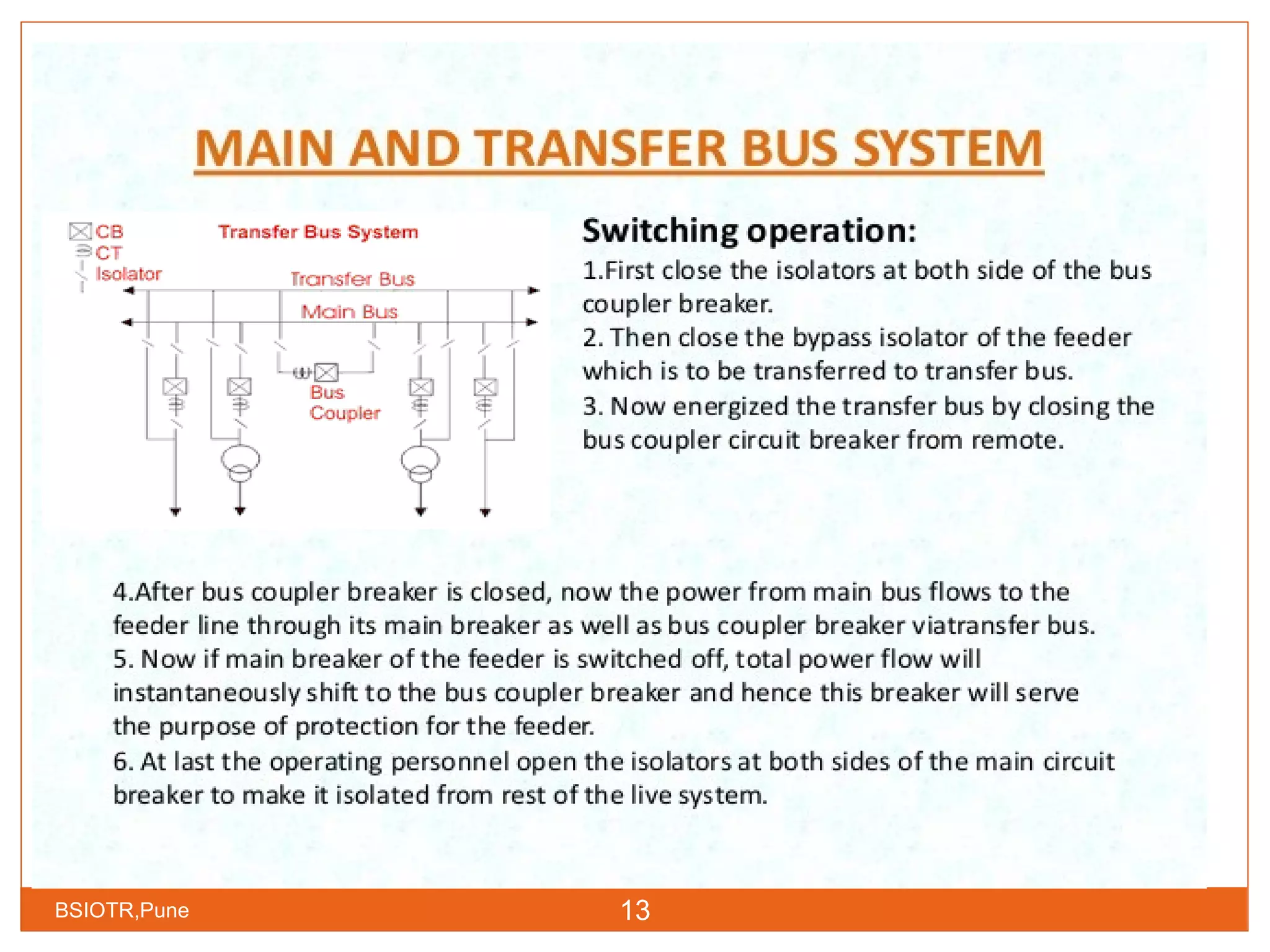 classification of substation & busbar arrangement | PPT