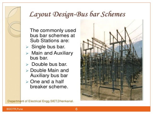 classification of substation & busbar arrangement | PPT