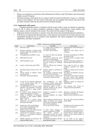 The use of augmented reality in assessing and training children with ...