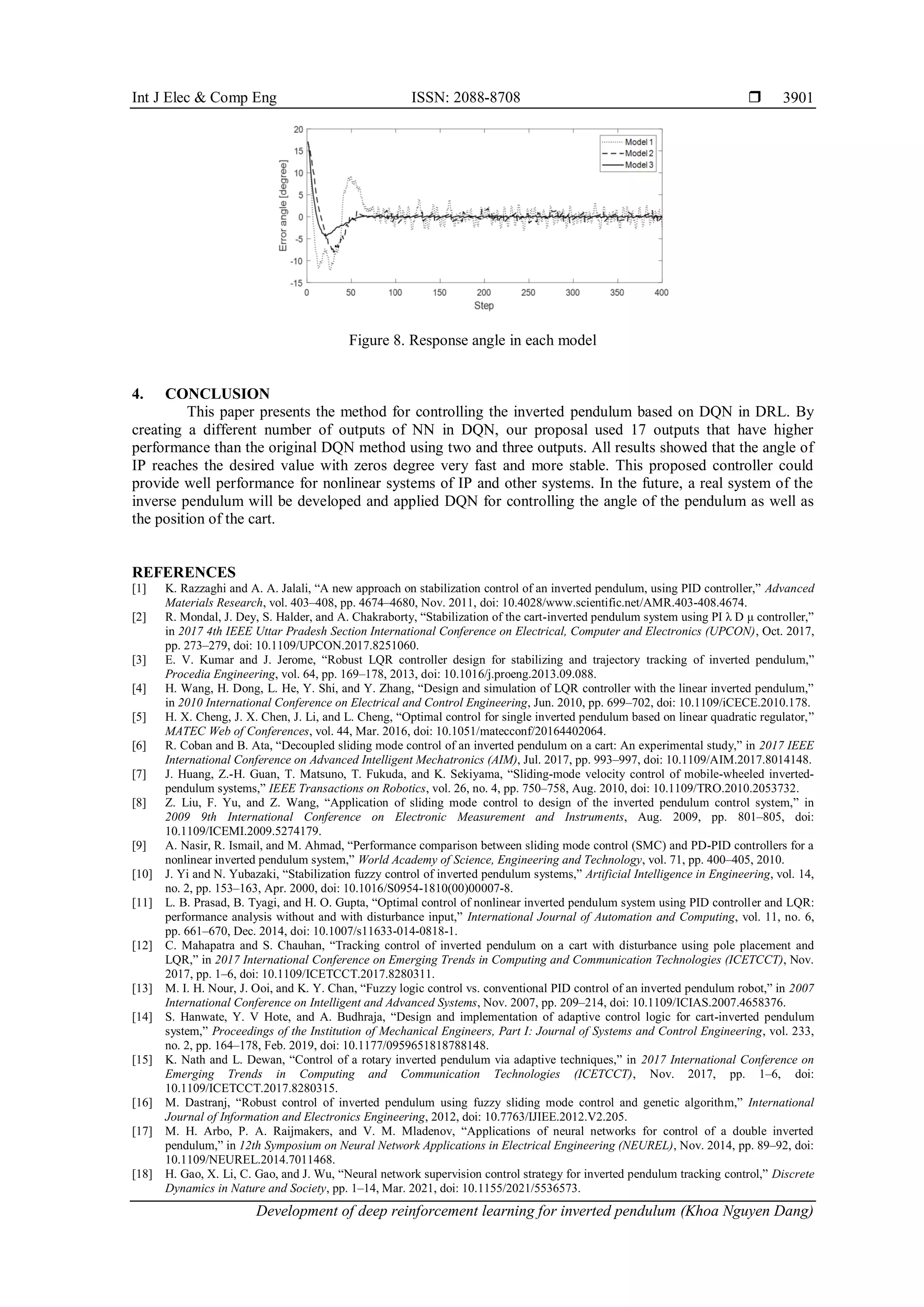 Development of deep reinforcement learning for inverted pendulum | PDF | Strategy Video Games ...