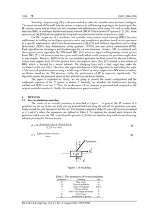 Development of deep reinforcement learning for inverted pendulum | PDF | Strategy Video Games ...