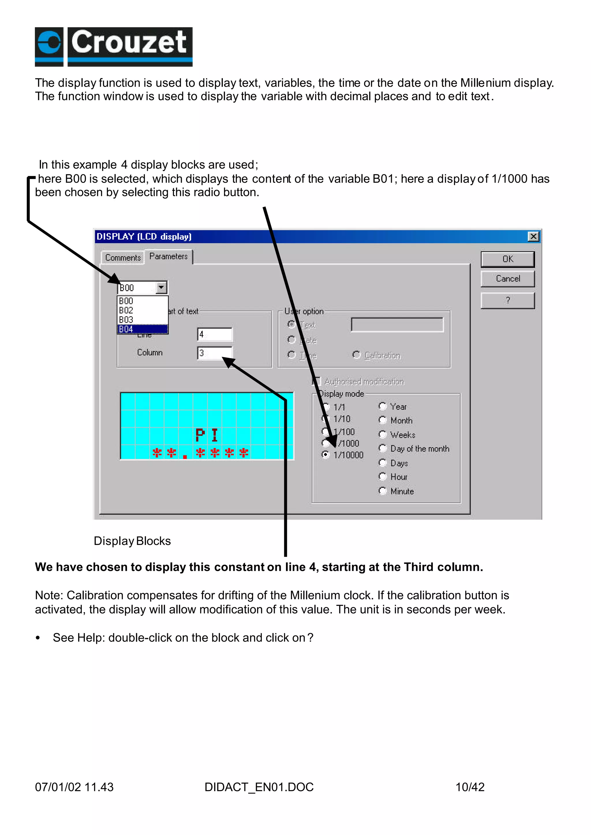 Manual de programacion PLC Crouzet Millenium | PDF