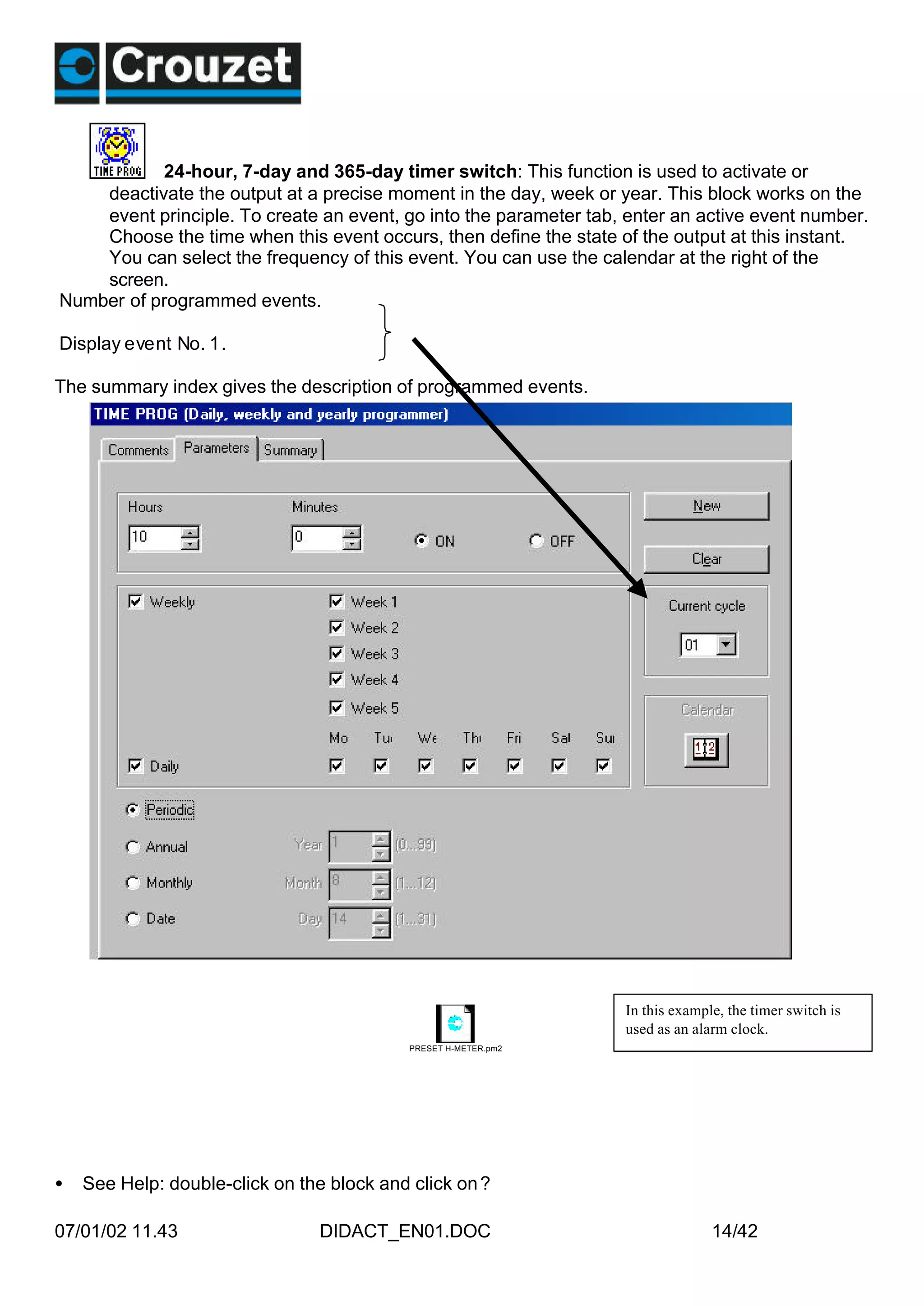 Manual de programacion PLC Crouzet Millenium | PDF