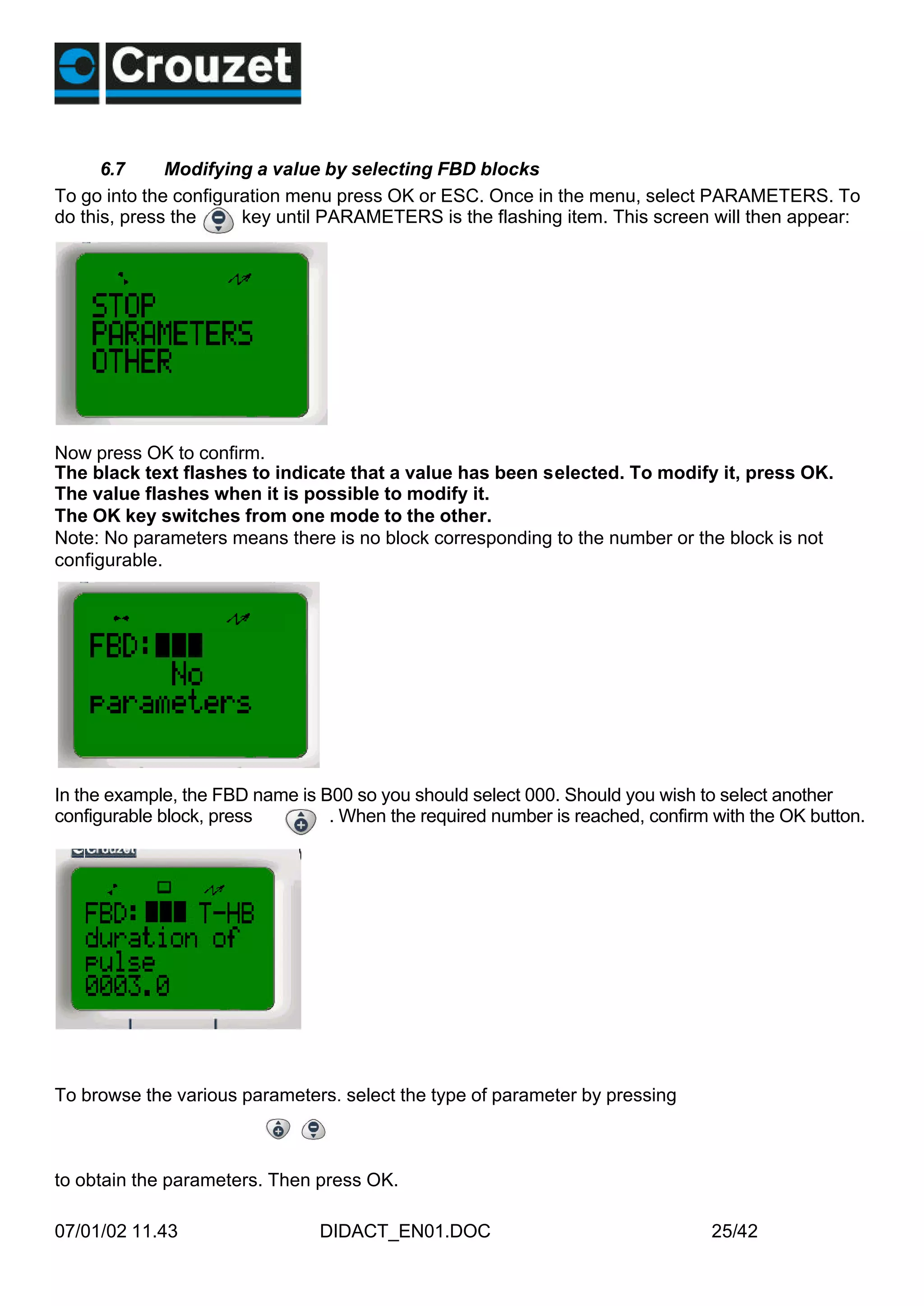 Manual de programacion PLC Crouzet Millenium | PDF