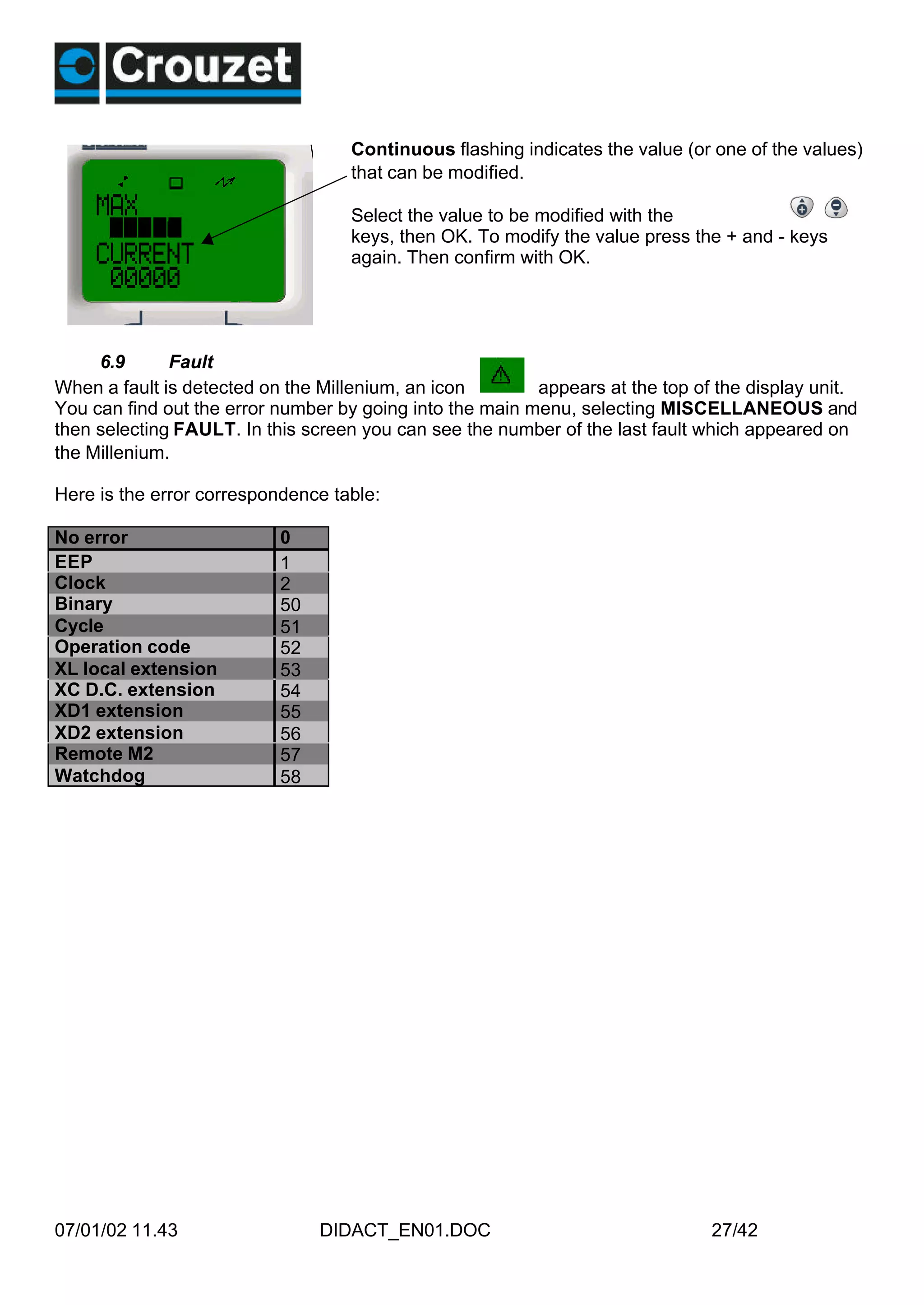 Manual de programacion PLC Crouzet Millenium | PDF