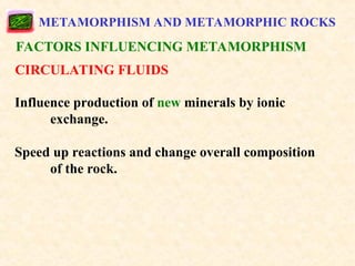 Metamorphic and types of the Metamorphism | PPT
