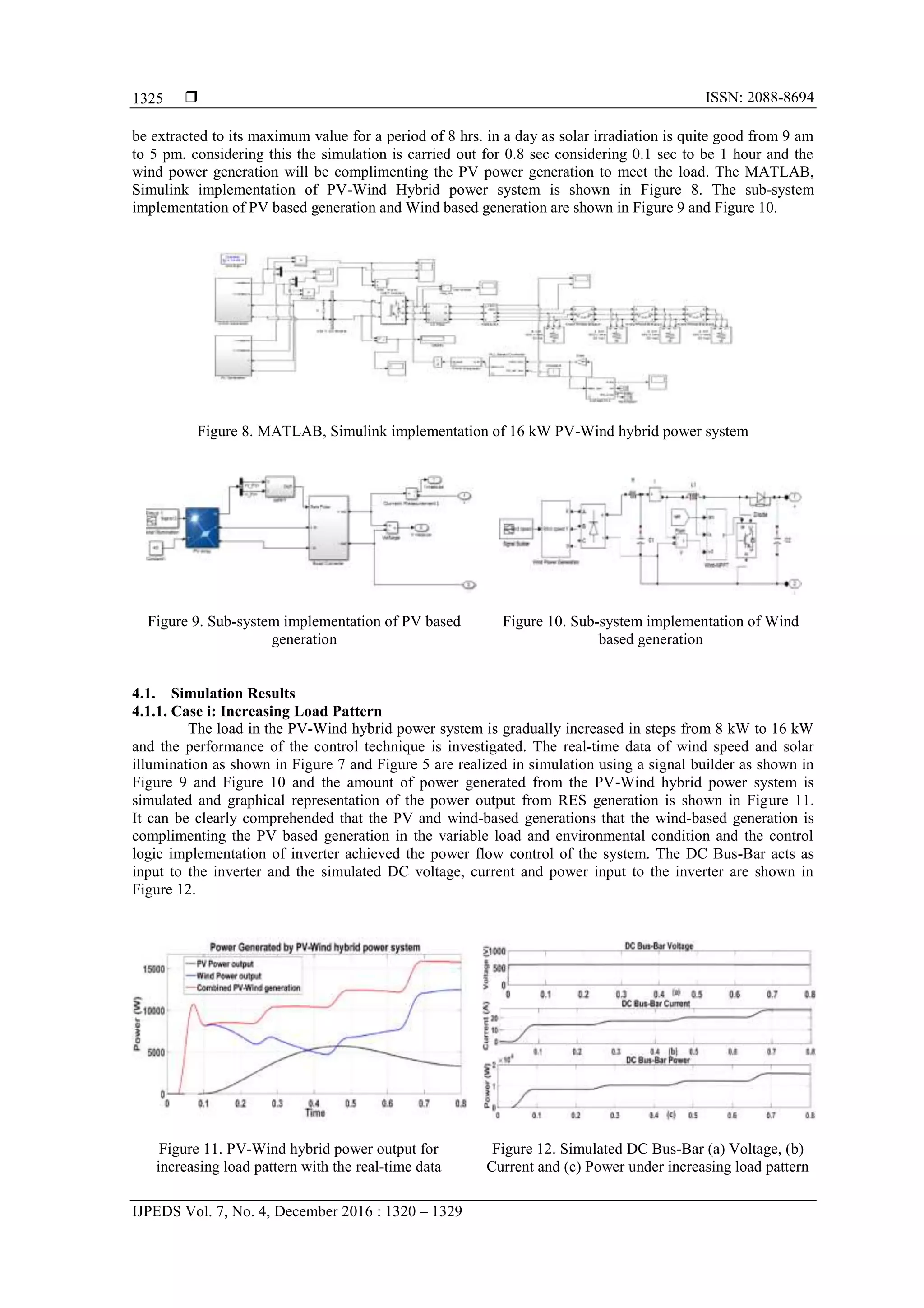 A Discrete PLL Based Load Frequency Control of FLC-Based PV-Wind Hybrid Power System with Real ...