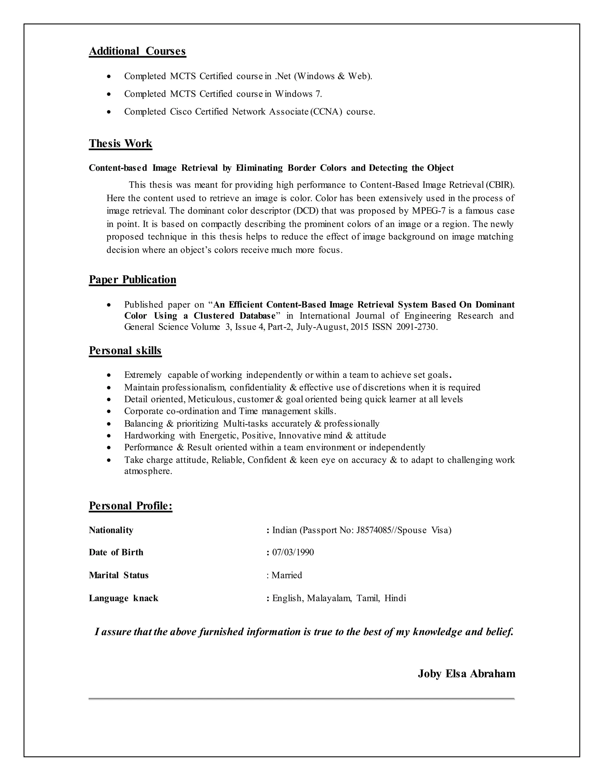 Joby Elsa Abraham Pdf