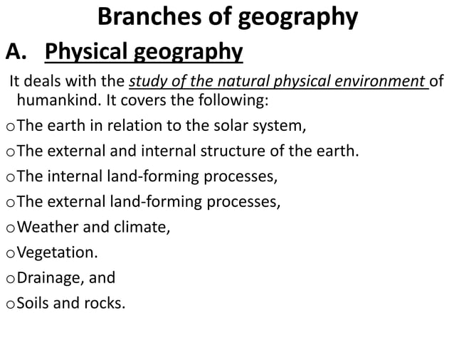 312 introduction to geog f1 | PPT