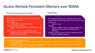 Accelerating Apache Spark Shuffle for Data Analytics on the Cloud with Remote Persistent Memory ...